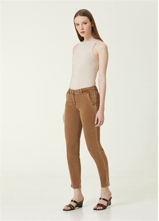 Beymen Club Kadın PANTOLON Kahverengi 34 EU