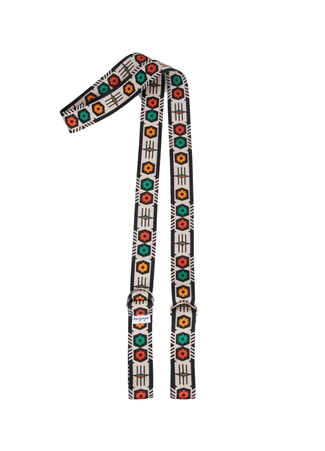 Nui Yoga Kadın Colorblocked Etnik Desenli Mat Taşıma Askısı EU Nui Yoga Kadın Colorblocked Etnik Desenli Mat Taşıma Askısı EU