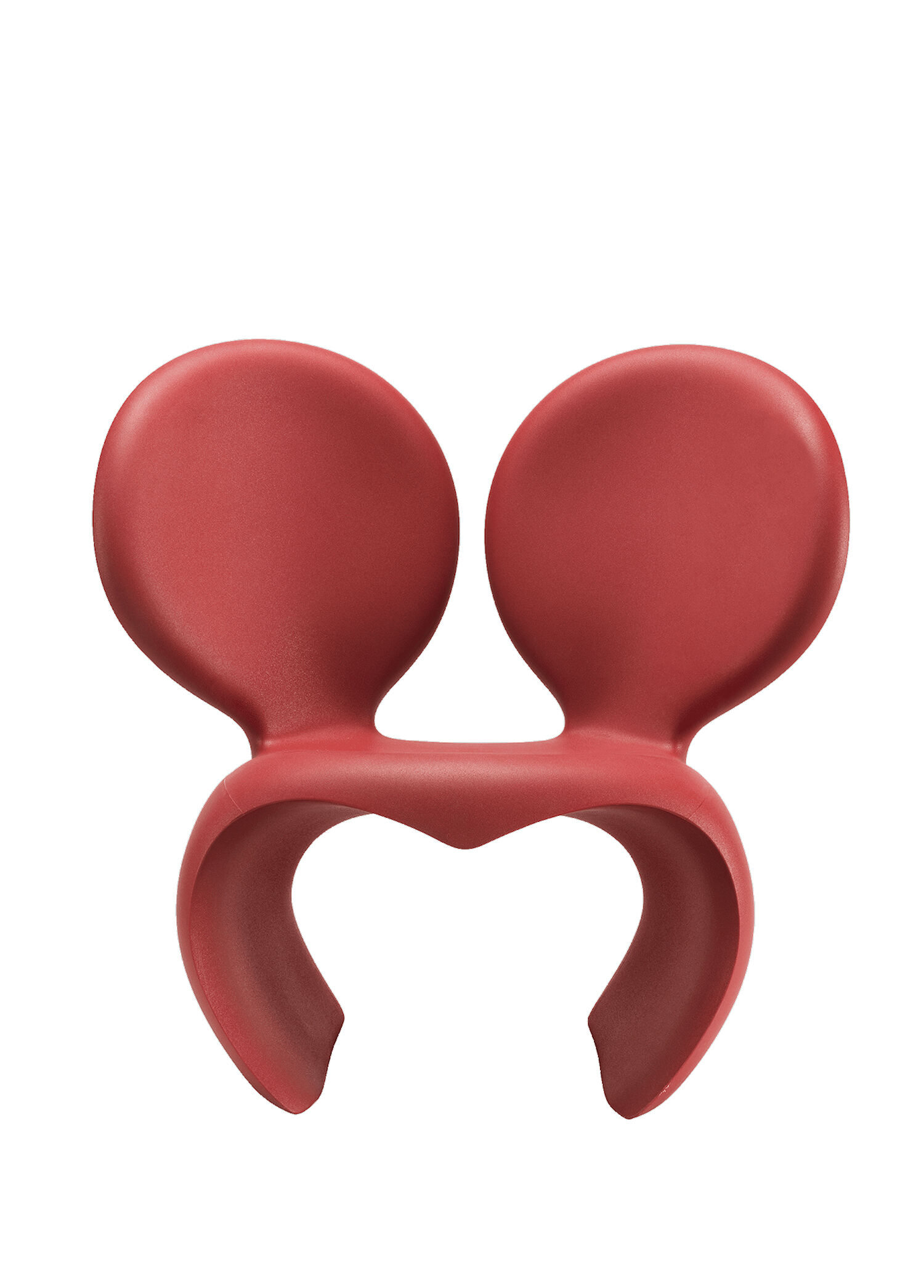 Qeeboo - Don't F**K With The Mouse Red Wing Chair