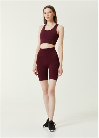 Jerf Kadın Gela Bordo Şekillendirici Biker Tayt XS EU