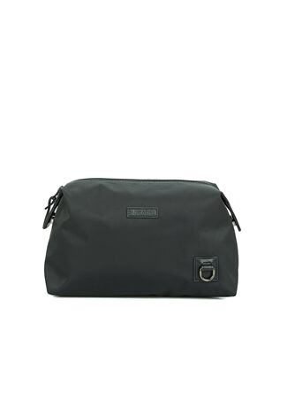 Network Erkek Siyah Logolu Tıraş Çantası EU