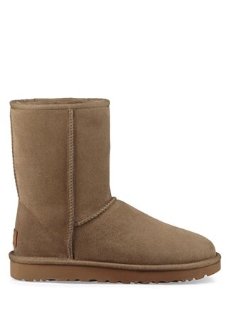 Ugg Kadın Classic Short II Deri Bot Bej 36 EU