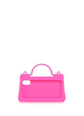 Dolce&Gabbana Kadın Pembe Çanta Formlu iPhone X XS Telefon Kılıfı EU Dolce&Gabbana Kadın Pembe Çanta Formlu iPhone X XS Telefon Kılıfı EU