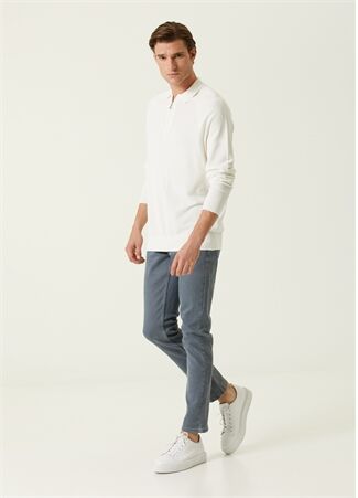 Network Erkek Slim Fit Gri Jean Pantolon 29/30 EU