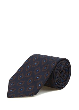 Fiorio Erkek Lacivert İpek Kravat EU