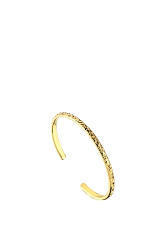 Evren Kayar Kadın Celestial İşlemeli Altın Rengi Kaplama Bileklik EU