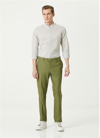 Pal Zileri Erkek Yeşil Pantolon 52 IT
