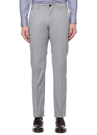 Palzileri Lab Erkek Lacivert Normal Bel Mikro Desenli Pantolon 46 IT