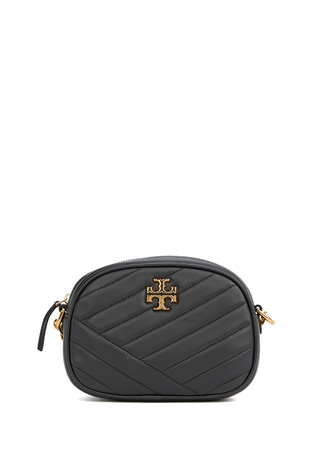 Tory Burch Kadın Kira Chevron Small Siyah Deri Omuz Çantası EU Tory Burch Kadın Kira Chevron Small Siyah Deri Omuz Çantası EU