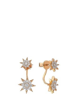 Bee Goddess Kadın Venus Star Altın Rengi Küpe Pembe EU Bee Goddess Kadın Venus Star Altın Rengi Küpe Pembe EU