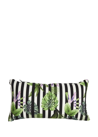Beymen Home Siyah Beyaz Çizgili 45x25 cm Dekoratif Yastık Çok Renkli Beymen Home Siyah Beyaz Çizgili 45x25 cm Dekoratif Yastık Çok Renkli