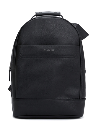 Beymen Erkek Siyah Logolu Sırt Çantası EU Beymen Erkek Siyah Logolu Sırt Çantası EU
