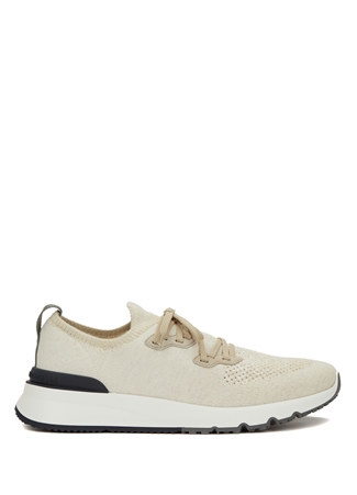 Brunello Cucinelli Erkek Ekru Sneaker Beyaz 39 EU Brunello Cucinelli Erkek Ekru Sneaker Beyaz 39 EU