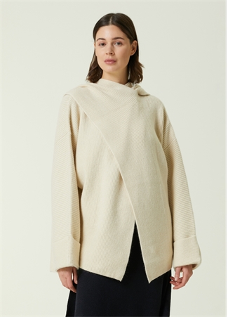 Jw Anderson Kadın Ekru Kruvaze Yün Hırka Bej S EU Jw Anderson Kadın Ekru Kruvaze Yün Hırka Bej S EU