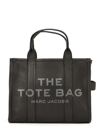 Marc Jacobs (the) Kadın Siyah Logo Baskılı Deri Çanta Eu
