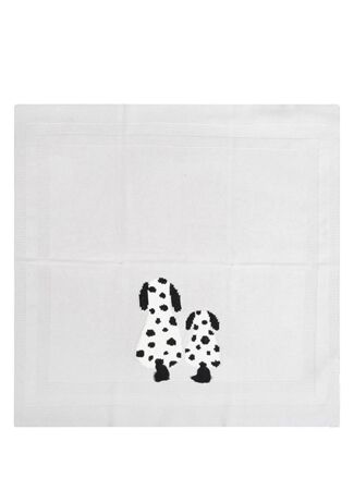 Stella McCartney Çocuk Dalmatian Gri Jakarlı Battaniye EU