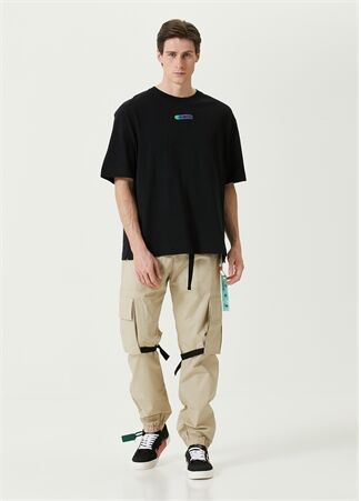 Off-white Erkek Pantolon Bej M Eu