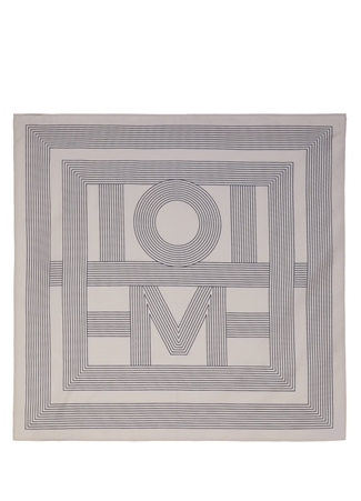 Toteme Kadın Krem Logo Baskılı 57x57 Cm Eşarp Bej Eu Toteme Kadın Krem Logo Baskılı 57x57 Cm Eşarp Bej Eu