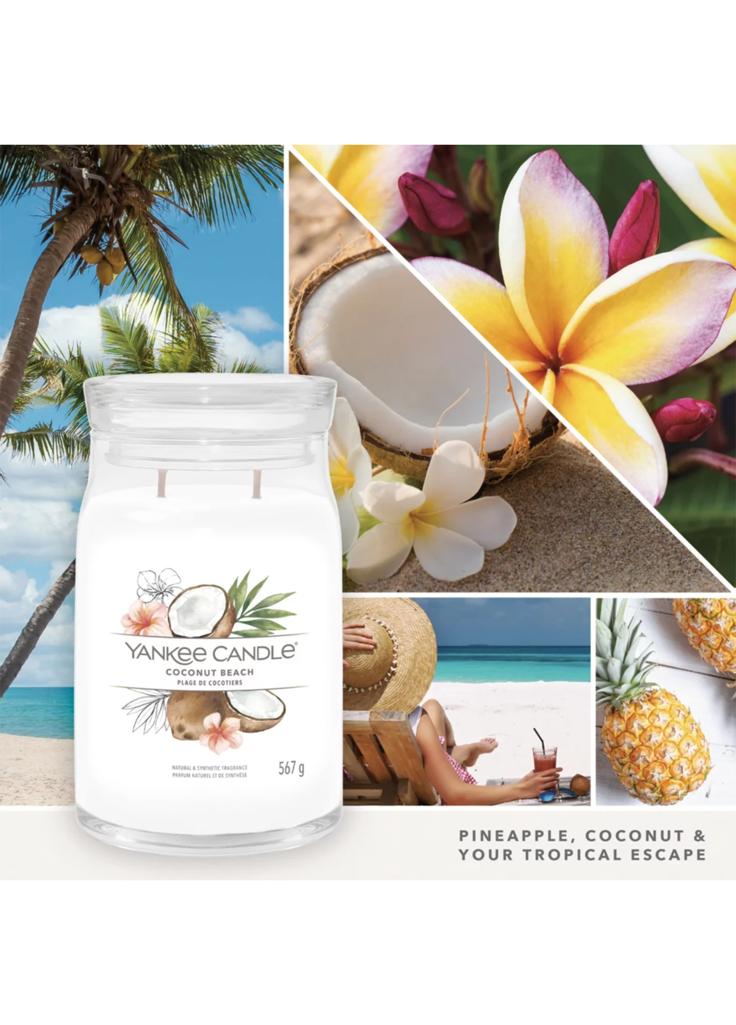 Yankee candle coconut store