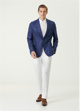 Palzileri Lab Erkek Beyaz Normal Bel Pantolon 58 IT Palzileri Lab Erkek Beyaz Normal Bel Pantolon 58 IT