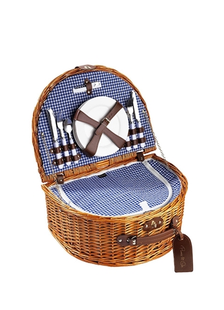 Picnic&Co 4 Kişilik El Yapımı Hasır Piknik Sepeti Kahverengi Picnic&Co 4 Kişilik El Yapımı Hasır Piknik Sepeti Kahverengi