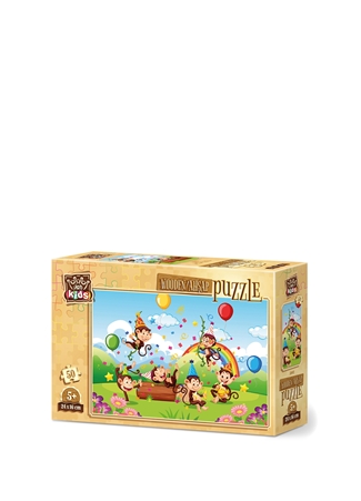 Art Puzzle Maymunlar Partisi 50 Parça Ahşap Eu Art Puzzle Maymunlar Partisi 50 Parça Ahşap Eu