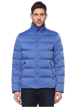 Palzileri Lab Erkek Mavi Dik Yaka Puff Mont 50 IT