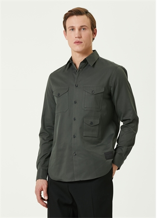 Paul Smith Erkek Gömlek Haki M Eu