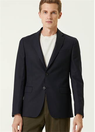 Palzileri Lab Erkek Lacivert Mikro Dokulu Ceket 48 IT