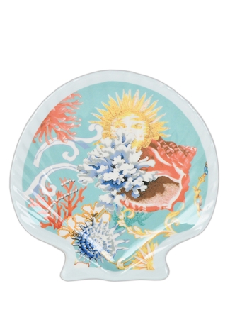 Baci Milano St Tropez Küçük Midye Formlu Servis Tabağı Çok Renkli Baci Milano St Tropez Küçük Midye Formlu Servis Tabağı Çok Renkli