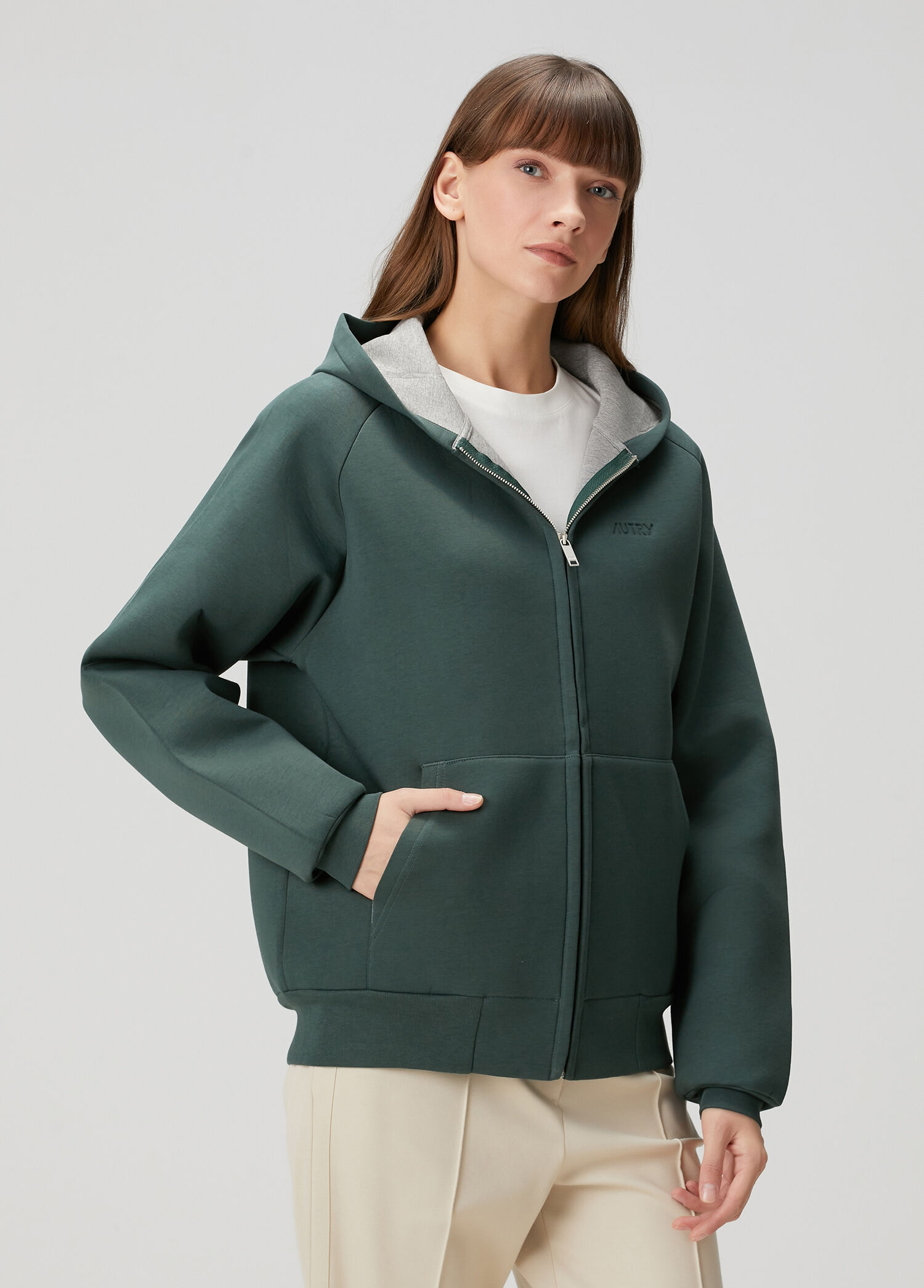 Autry - Dark Green Hooded Jacket