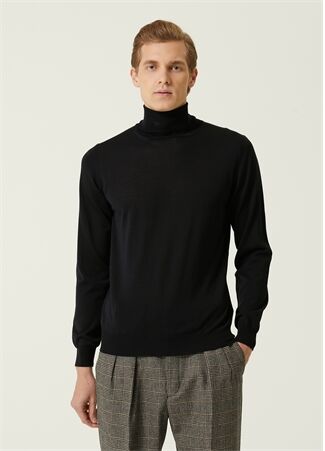 Lardini Erkek Lacivert Balıkçı Yaka Yün Kazak 50 IT