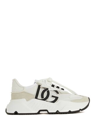 Dolce&Gabbana Kadın Beyaz Logo Detaylı Sneaker 37 EU