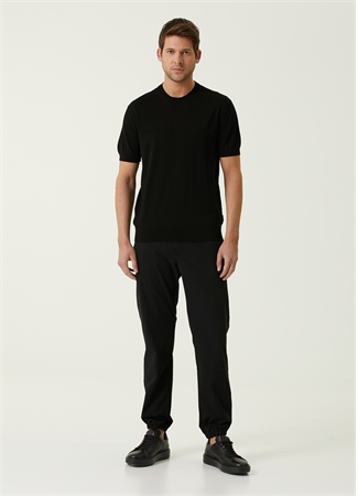 Z Zegna Erkek Siyah Kısa Kollu Triko M EU Z Zegna Erkek Siyah Kısa Kollu Triko M EU