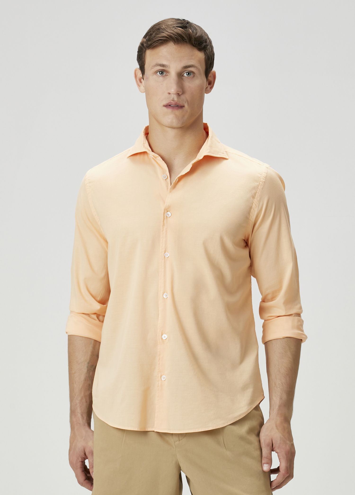 Orange Fedeli Orange Men Sean Orange Shirt 1714577 | Beymen