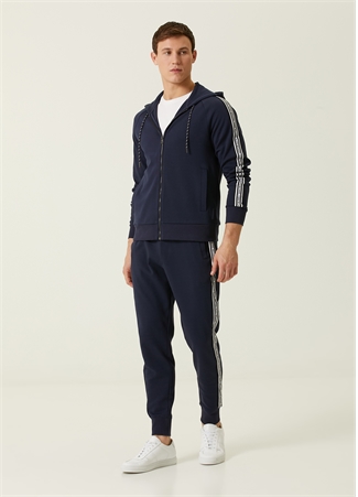 Michael Kors Erkek Lacivert Beli Kordonlu Logolu Jogger Eşofman Altı M EU Michael Kors Erkek Lacivert Beli Kordonlu Logolu Jogger Eşofman Altı M EU