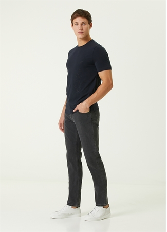 Corneliani Erkek Gri Normal Bel Jean Pantolon 32 US Corneliani Erkek Gri Normal Bel Jean Pantolon 32 US