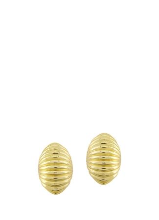 Bloom Jewelry Kadın Kleopatra Altın Rengi Kaplama Küpe EU Bloom Jewelry Kadın Kleopatra Altın Rengi Kaplama Küpe EU