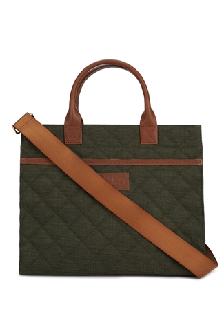 Lupa Project Kadın Naaz Yeşil Kapitoneli Omuz Çantası EU