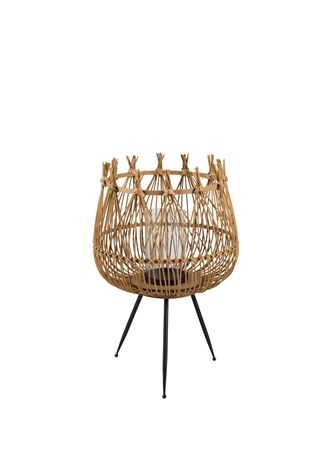 Room Diaries Ayaklı Bambu Fener Bej Room Diaries Ayaklı Bambu Fener Bej