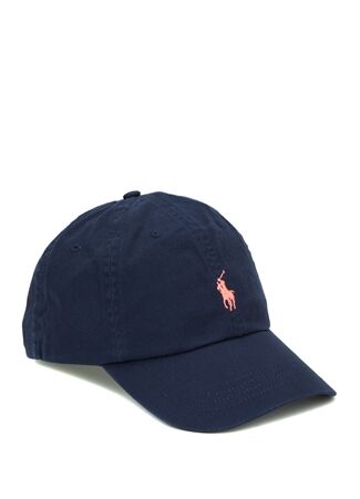Polo Ralph Lauren Erkek Lacivert Logo Nakışlı Şapka EU