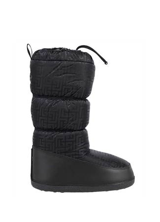 Balmain Erkek Siyah Logo Desenli Kar Botu 4-43 EU Balmain Erkek Siyah Logo Desenli Kar Botu 4-43 EU