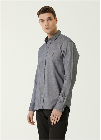 Beymen Club Erkek Comfort Fit Mai Polo Yaka Oxford Gömlek Mavi S Beymen Club Erkek Comfort Fit Mai Polo Yaka Oxford Gömlek Mavi S