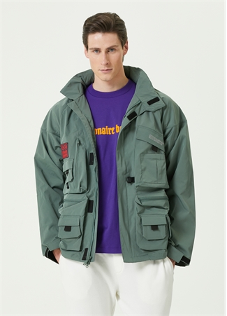 Billionaire Boys Club Erkek Yeşil Kapüşonlu Logolu Kaban S Eu Billionaire Boys Club Erkek Yeşil Kapüşonlu Logolu Kaban S Eu
