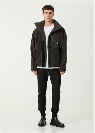 Wooyoungmi Erkek Siyah Jogger Pantolon 52 IT Wooyoungmi Erkek Siyah Jogger Pantolon 52 IT