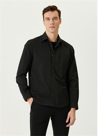 Network Erkek Slim Fit Siyah Dış Gömlek S EU Network Erkek Slim Fit Siyah Dış Gömlek S EU
