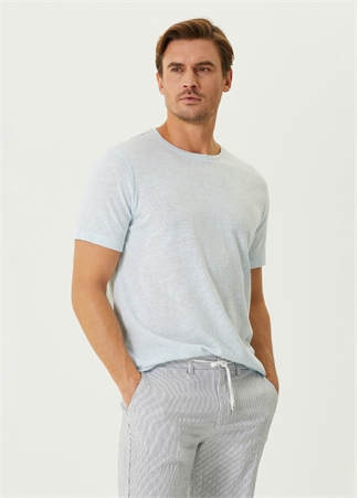 Network Erkek Slim Fit Açık Mavi T-shirt S Eu Network Erkek Slim Fit Açık Mavi T-shirt S Eu