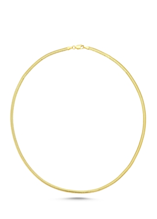 Collection-Selda Jewellery Kadın Zincir Formlu Altın Rengi Kolye EU Collection-Selda Jewellery Kadın Zincir Formlu Altın Rengi Kolye EU