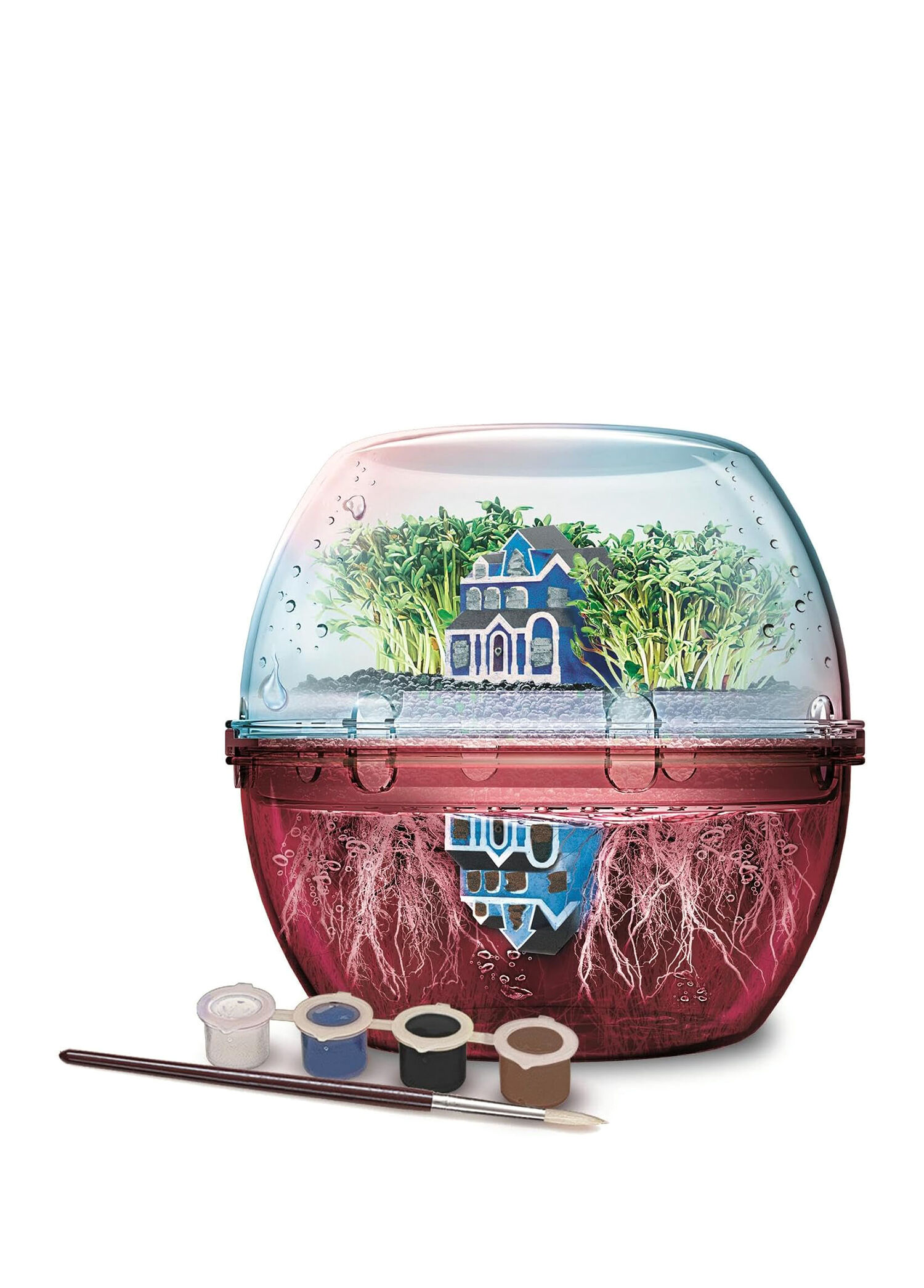 Clementoni - Terrarium Stranger Things Vecna's House Upside Down ...