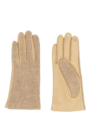 Beymen Collection Kadın Bej Örgü Doku Detaylı Yün Eldiven 7.5 Beymen Collection Kadın Bej Örgü Doku Detaylı Yün Eldiven 7.5